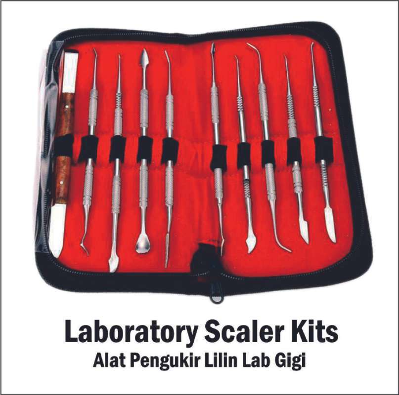 Promo Alat Pengukir Lilin Lab Gigi, Perlengkapan Lab Gigi Scaler Kit ...