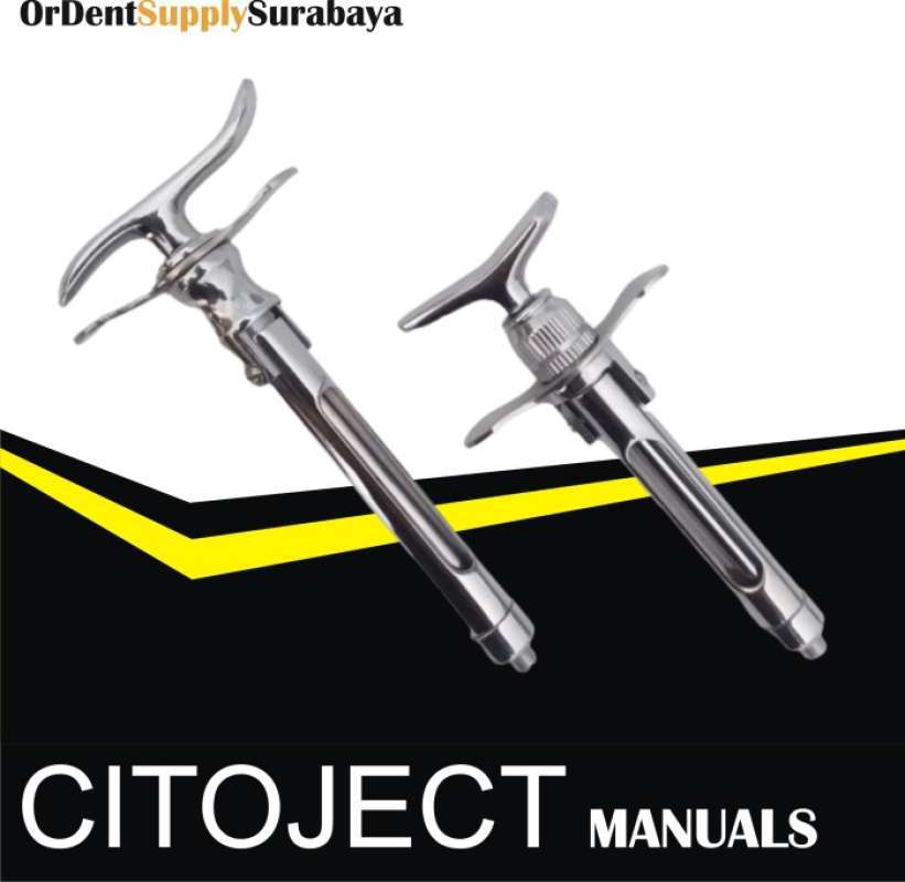 Promo Citoject Manual Carthridge Carpule/cytoject 1,8ml,2,2ml Diskon 23 ...