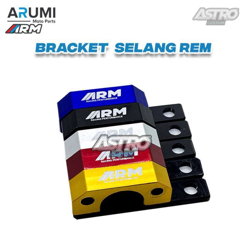 Jual Bracket Selang Rem Asli Cnc Vario Beat Nmax Aerox Arm Universal ...