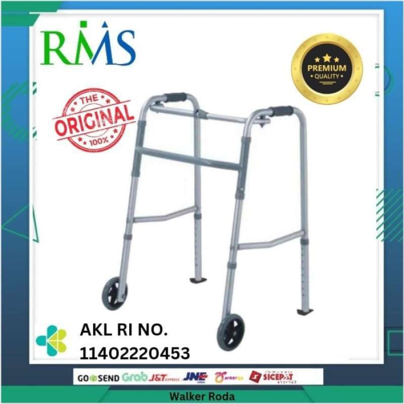 Promo Walker Roda Rms Alat Bantu Jalan Lansia Alat Terapi Stroke Diskon ...