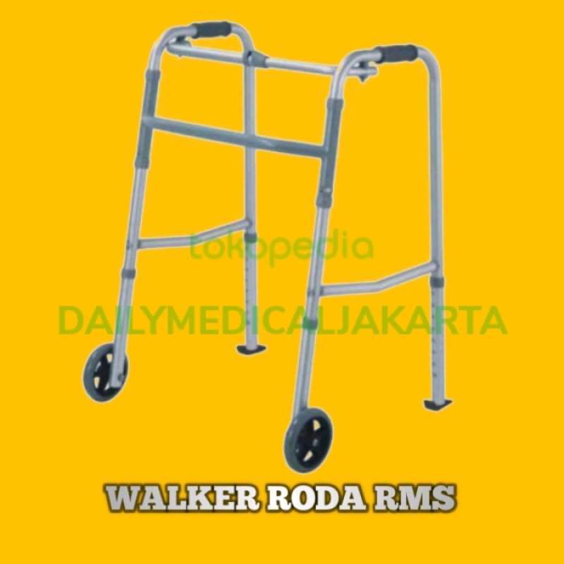 Promo Walker Roda Rms Alat Bantu Jalan Lansia Alat Terapi Stroke Diskon ...