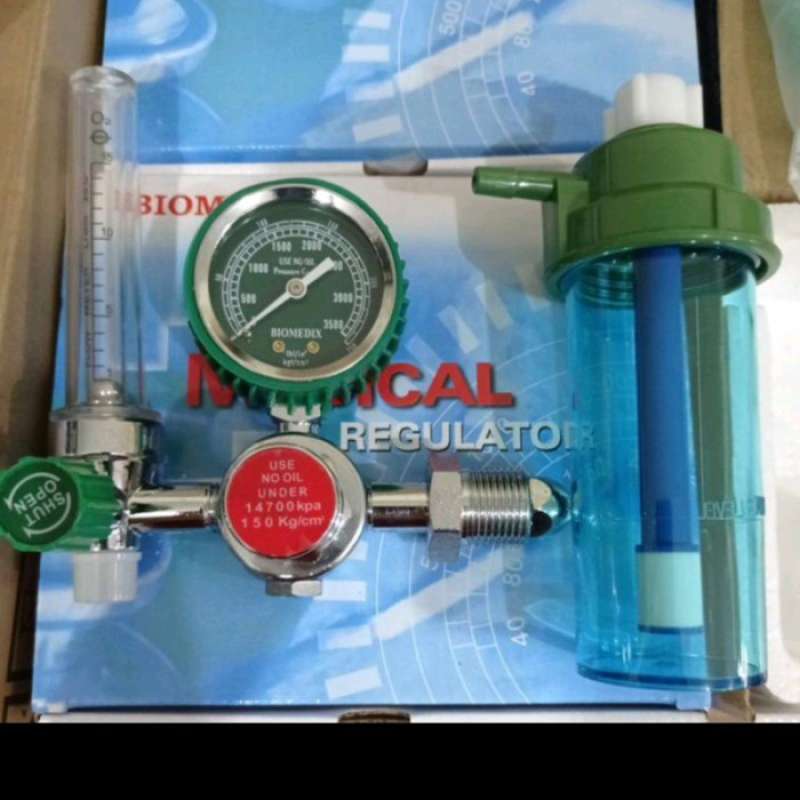 Promo Tabung Oksigen 2m3 Lengkap Siap Pakai ( +regulator+troli+isi) Diskon 23% Di Seller Leomord ...