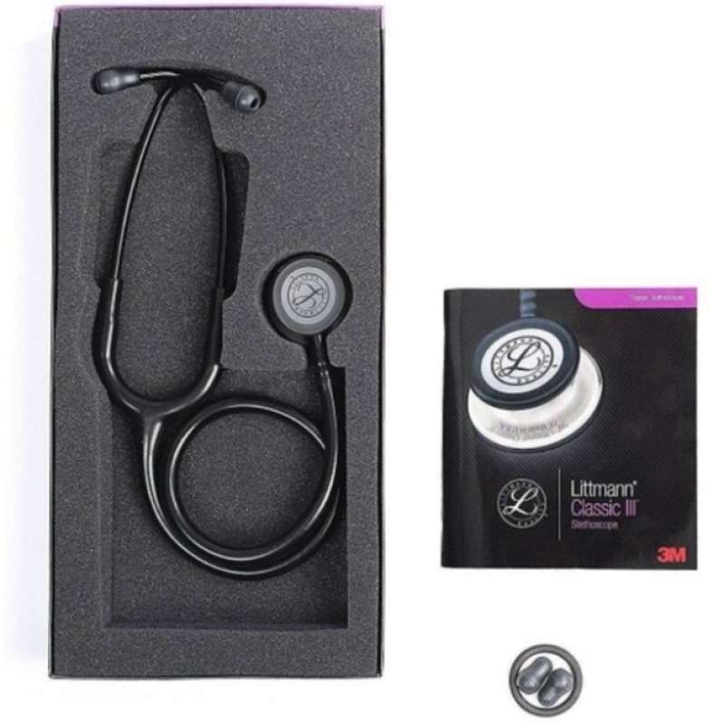 Promo Stetoscope 3m Littmann Classic Iii Black Edition Diskon 23% Di ...