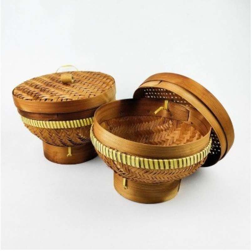 Jual Bakul Nasi Ceting Bambu Anyaman - 18 Cm Di Seller Belanja-id ...