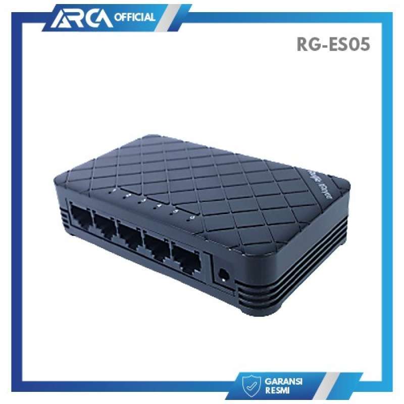 Promo Ruijie Reyee Rg-es05 5-port 10/100 Mbps Unmanaged Switch Plastic Case Diskon 23% Di Seller ...