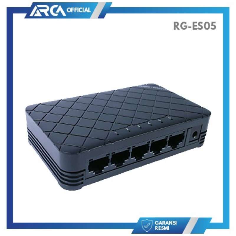 Promo Ruijie Reyee Rg-es05 5-port 10/100 Mbps Unmanaged Switch Plastic Case Diskon 23% Di Seller ...