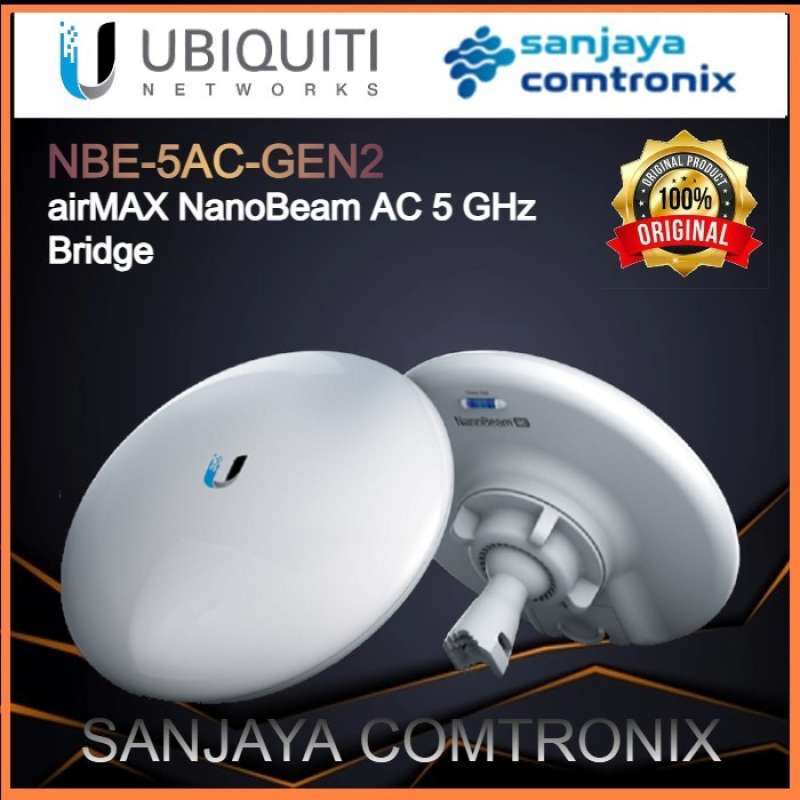 Promo Ubiquiti Nbe-5ac-gen2 Nanobeam Ac Gen2 Ac Cpe Diskon 23% Di ...