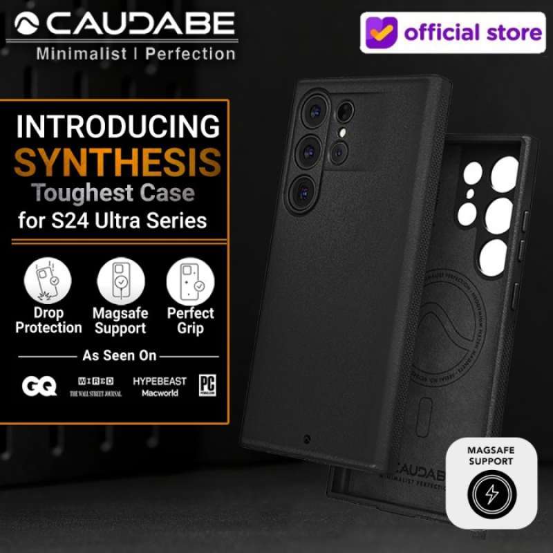 Jual Caudabe Synthesis Case Samsung S24 Ultra 5g MagSafe Casing Di ...