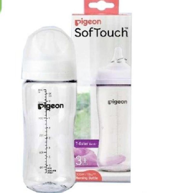 Promo Botol Bayi - Pigeon Bottle T-ester Wide Neck Bpp W/softouch Nipple - White 300ml Diskon 5% ...