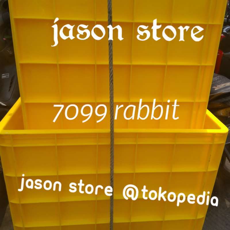 Promo Container Industri Jumbo Rabbit 7099 (roda)/box Industri Rabbit ...