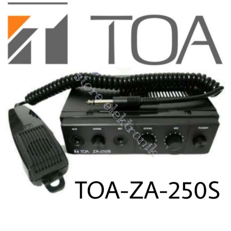 Promo Amplifier Toa Za250s Ampli Mobil Toa Za-250-s Original Toa Galva ...
