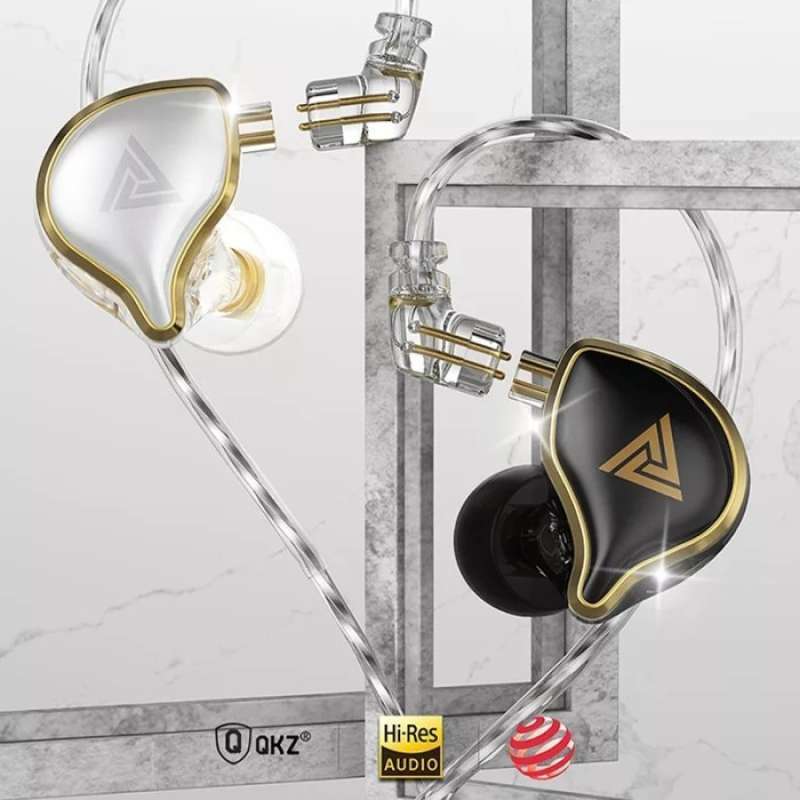 Promo Qkz Zxd With Mic Hifi Sound Flagship In Ear Monitor Earphone Iem ...