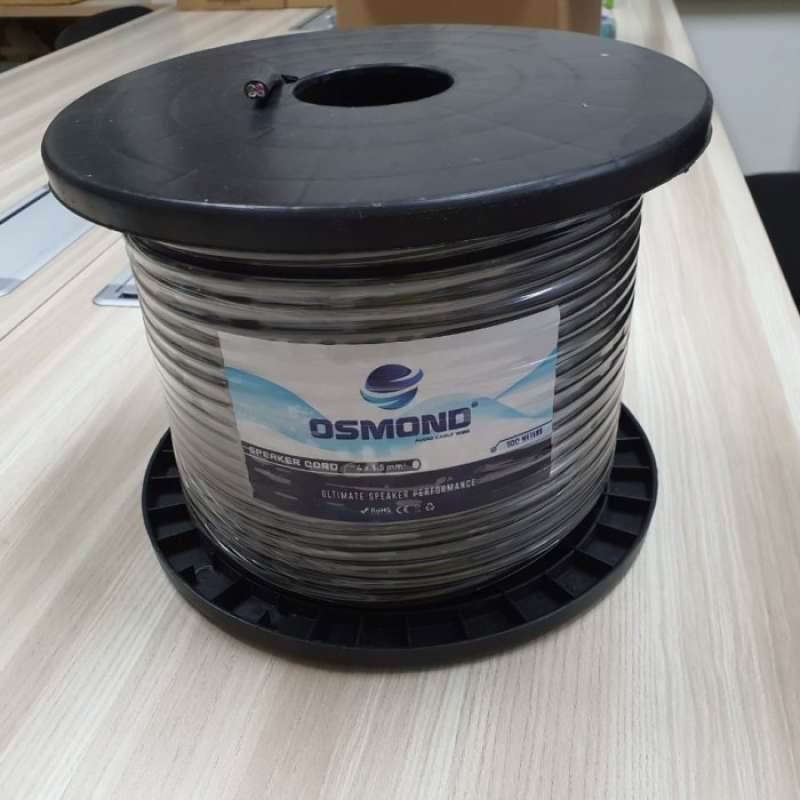 Promo Kabel Speaker Isi 4 Ukuran 4x1,5 Panjang 100m Osmond Diskon 23% ...