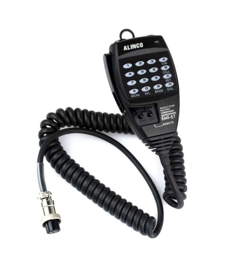 Promo Terbaik Alinco Ems-57 Mic Rig Dr-135 New Extra Hand Mic Radio ...
