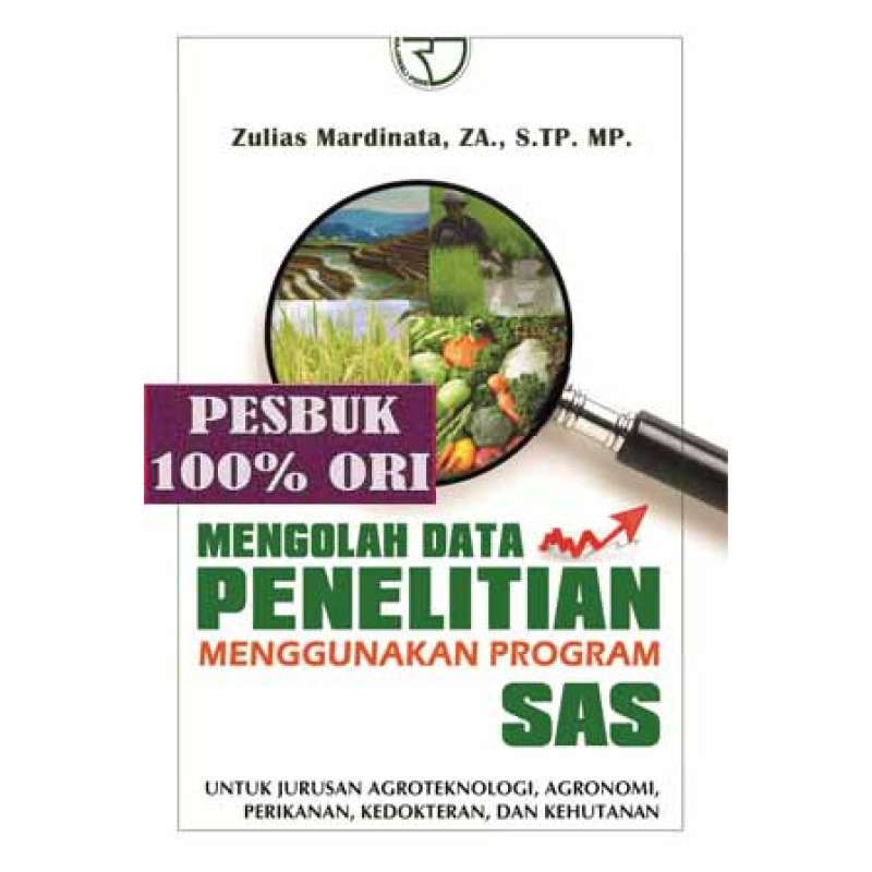 Promo Buku Mengolah Data Penelitian Menggunakan Program Sas Zulias ...