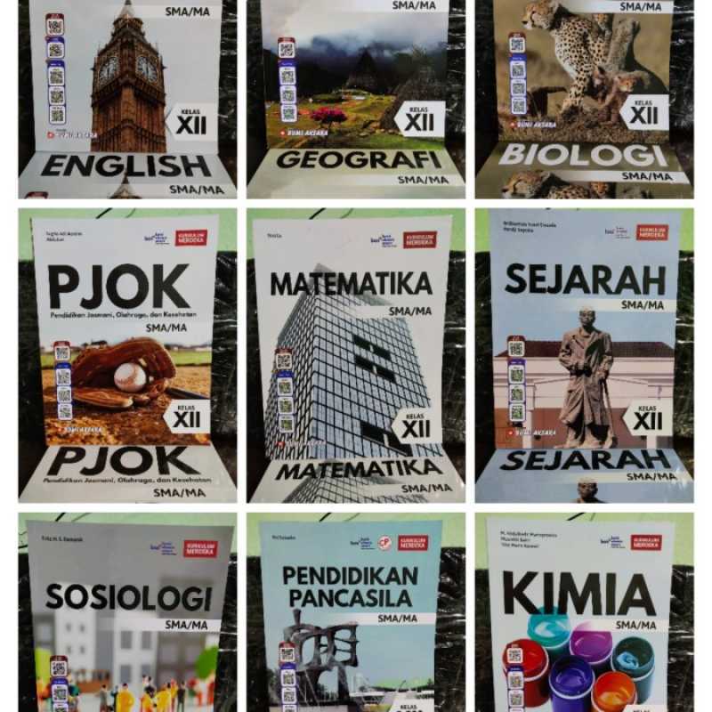 Promo Buku Paket Sma Kelas Xii/12 Kurikulum Merdeka Penerbit Bumi ...