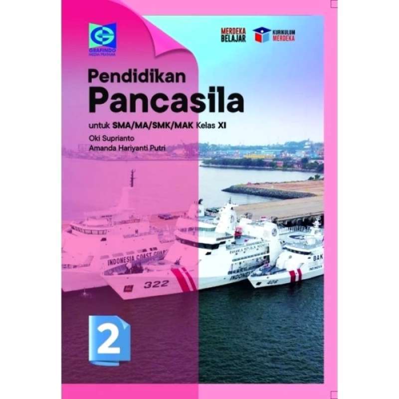 Promo Pendidikan pancasila 2 untuk sma ma smk mak kelas xi kurikulum merdeka Diskon 23% Di ...