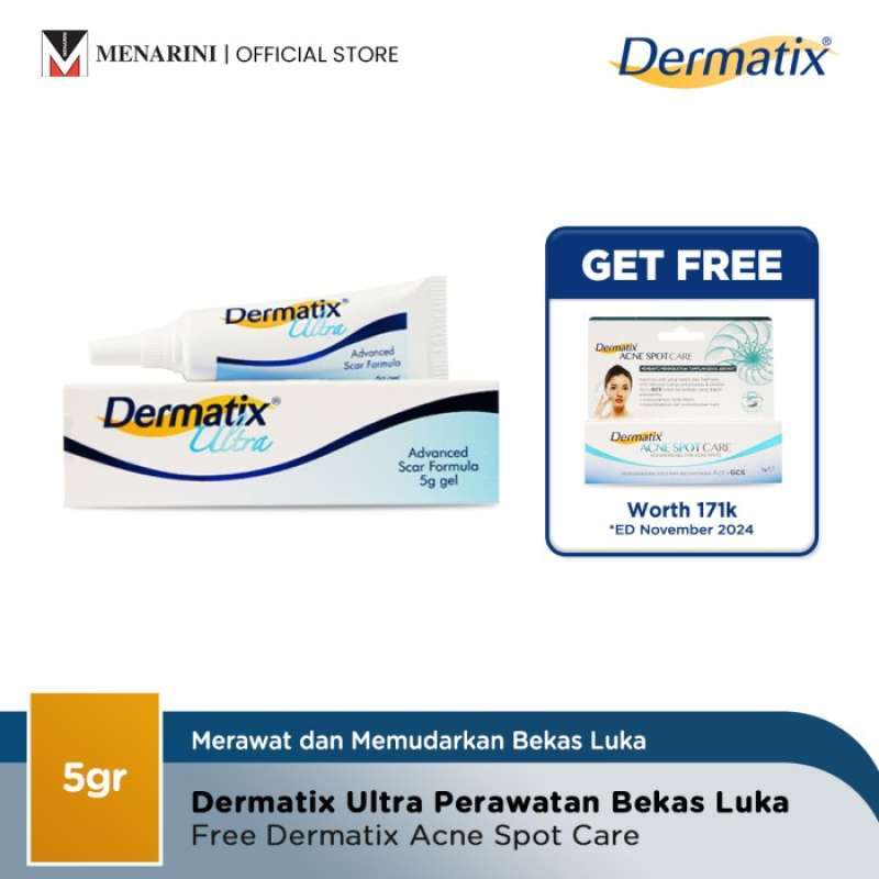 Jual Dermatix Ultra 5gr - Free Dermatix Acne Di Seller Aghanim ...