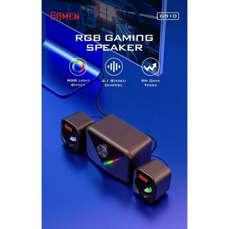Jual Speaker Gaming Gamen Gs10 Di Seller Julian Ponsel - Tuah Karya ...