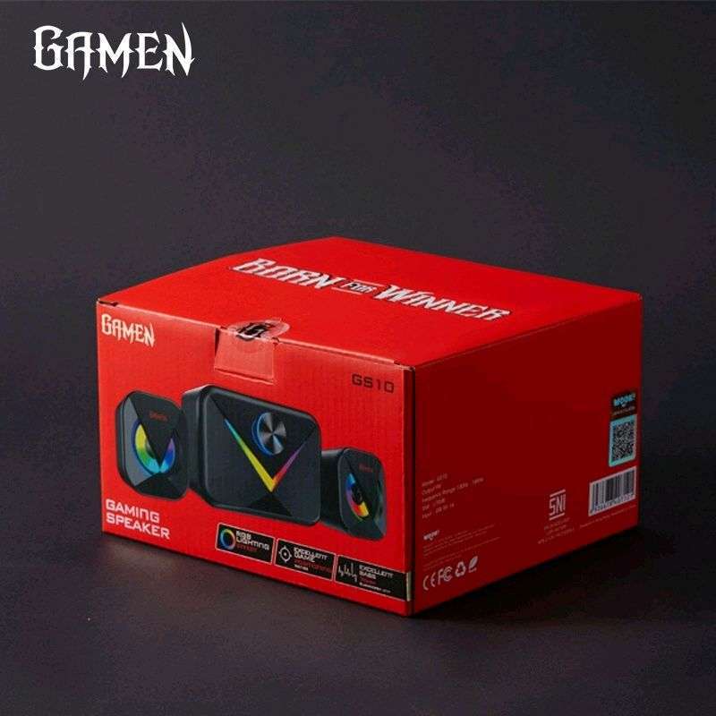 Jual Speaker Gaming Gamen Gs10 Di Seller Julian Ponsel - Tuah Karya ...