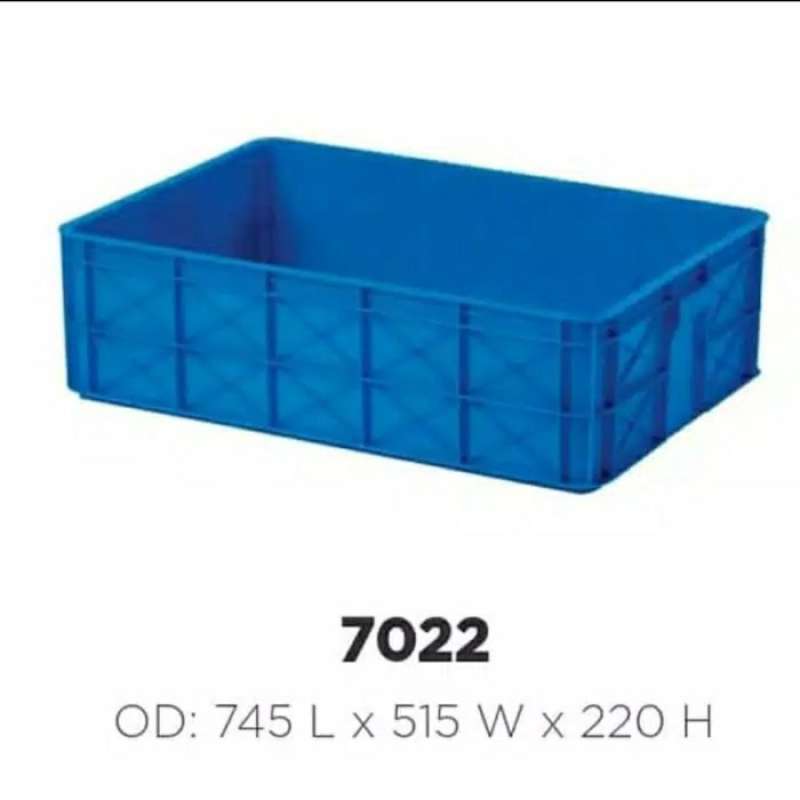 Jual Box Container Rabbit 7022 74x51x22 Keranjang Industri Bak Kolam ...