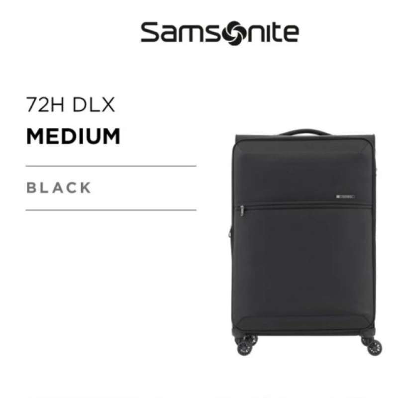 Promo Samsonite 72h Dlx Koper Softcase Medium 26 Inch Black Diskon 23% Di Seller Asmaraka Store ...