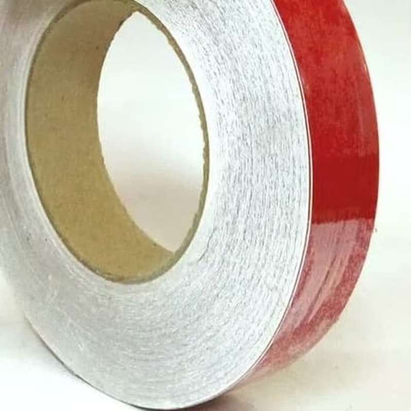 Jual [1 Inch] 3m 610 Scotchlite Reflective Tape Stiker Mata Kucing Safety - Merah Di Seller ...