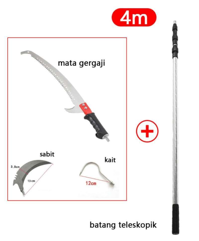 Jual 7m Alat Pemangkasan Tanaman Gergaji Telescopic Cabang Tinggi - 7m Di Seller Aghanim ...