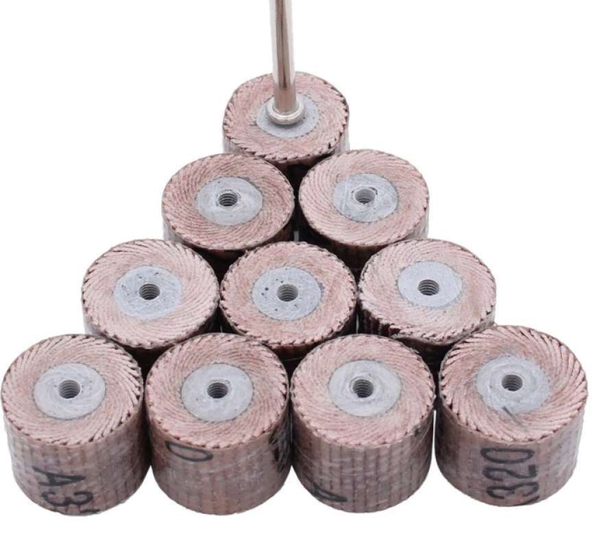 Jual Set 10pc Grit #80 -#600 Amplas Ampelas Drum Poles Tabung Roda Bor ...