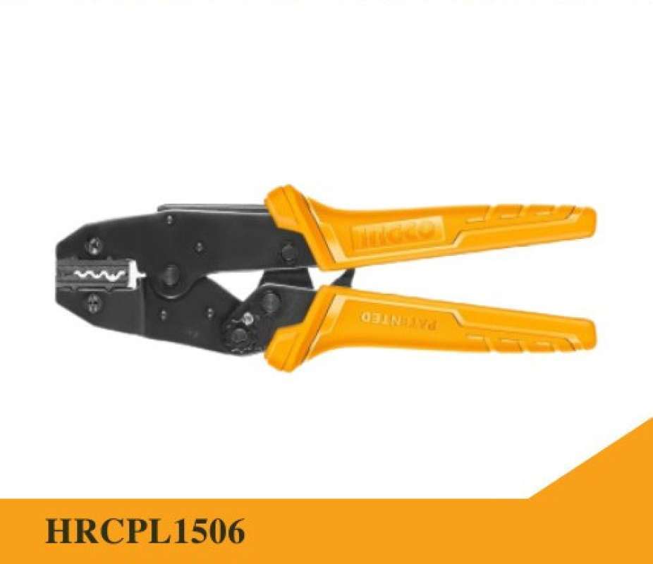 Jual Ingco Hrcpl1506 Tang Krimping 9 Inch Ratchet Crimping Plier Press ...