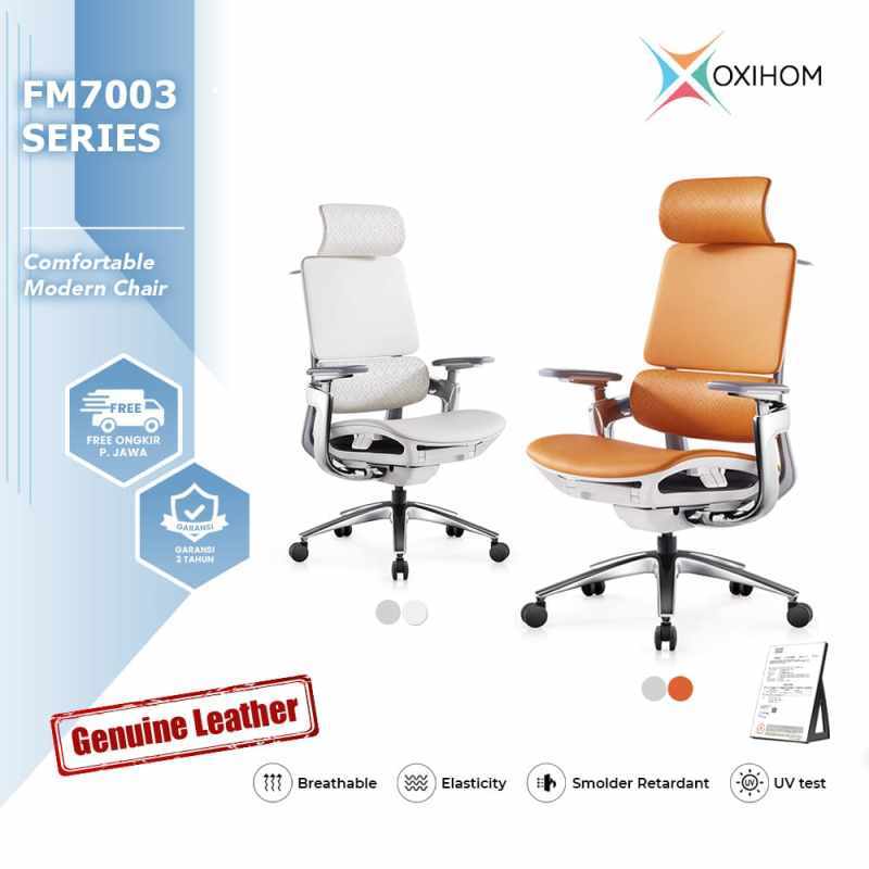 Promo Oxihom Fm7003 Kursi Mesh Dan Kulit Asli Kursi Gaming Kursi Kantor ...