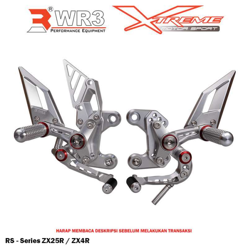 Promo Footstep Underbone Rearset Racing Wr3 Rs - Series Zx25rr Zx25r ...