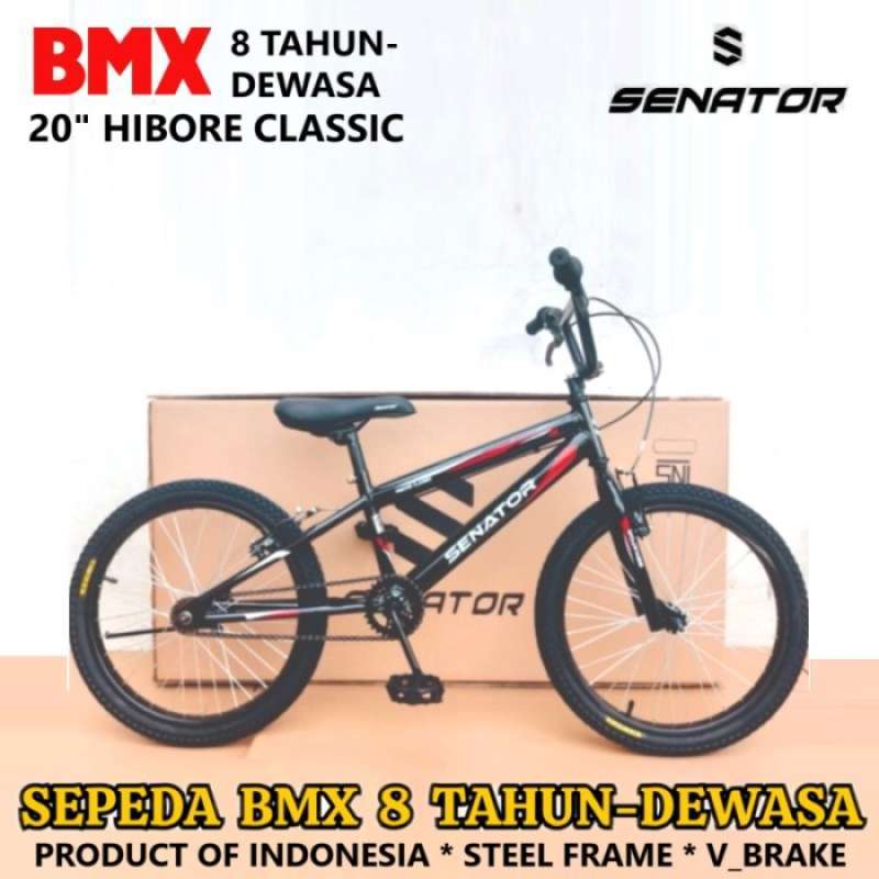 Promo 20 Senator Hibore Totem Bmx 8 Tahun-dewasa Rem V-brake Sepeda ...