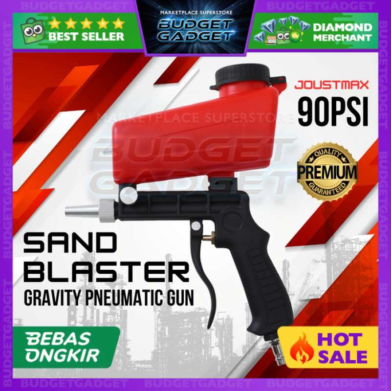 Jual Joustmax Sand Blaster Gravity Pneumatic Gun 90 Psi - As118-3 Di Seller Shin Store ...