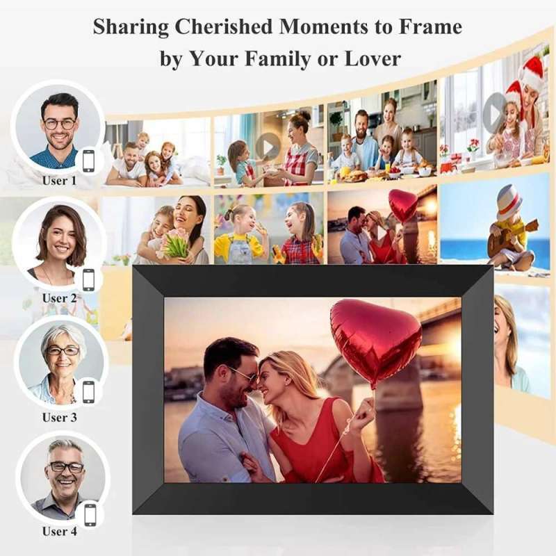 Jual Frameo Bingkai Foto Digital Frame Wifi Speaker Touchscreen 16gb 8 ...
