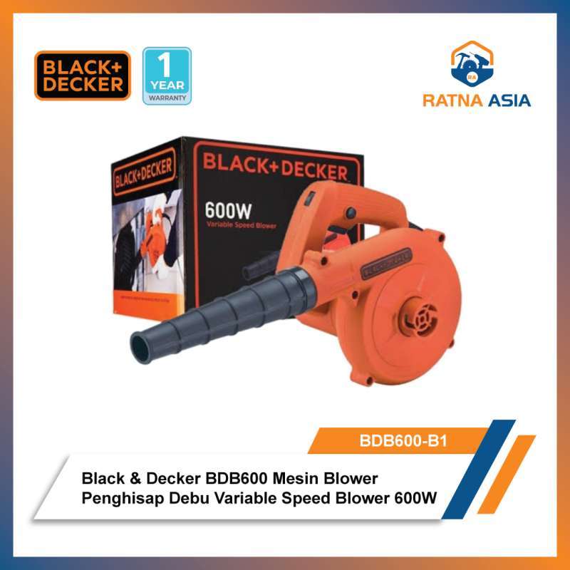 Jual Black & Decker Bdb600 Mesin Blower Penghisap Debu Variable Speed ...