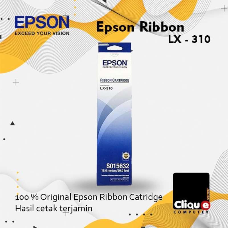Promo Pita Printer Epson Lx 310 Ribbon Catridge O.r.ig.in.al Diskon 23% ...