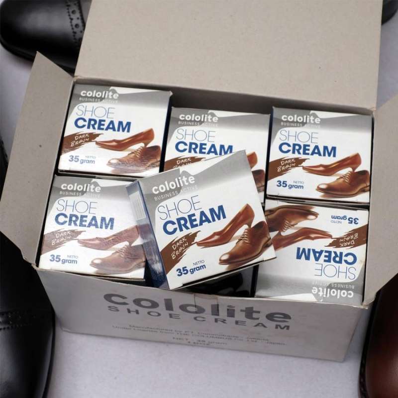 Jual Cololite Shoe Cream - Semir Perawatan & Peremajaan Produk Sepatu ...