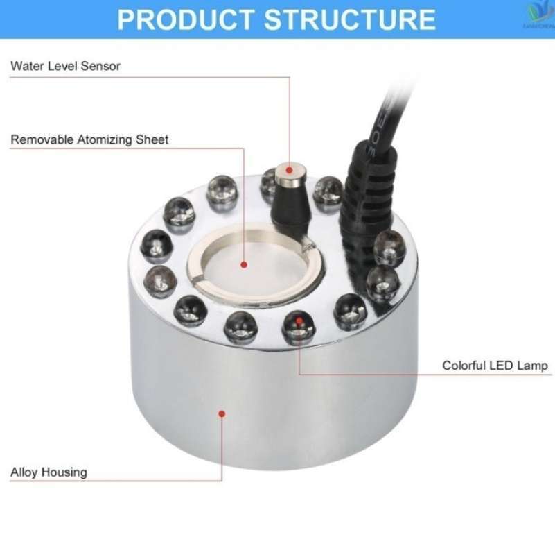 Jual Mesin Pembuat Kabut 12 Mata Ultrasonic Mist Maker Recent Aa Umm 12 Lp Di Seller Shin Store ...