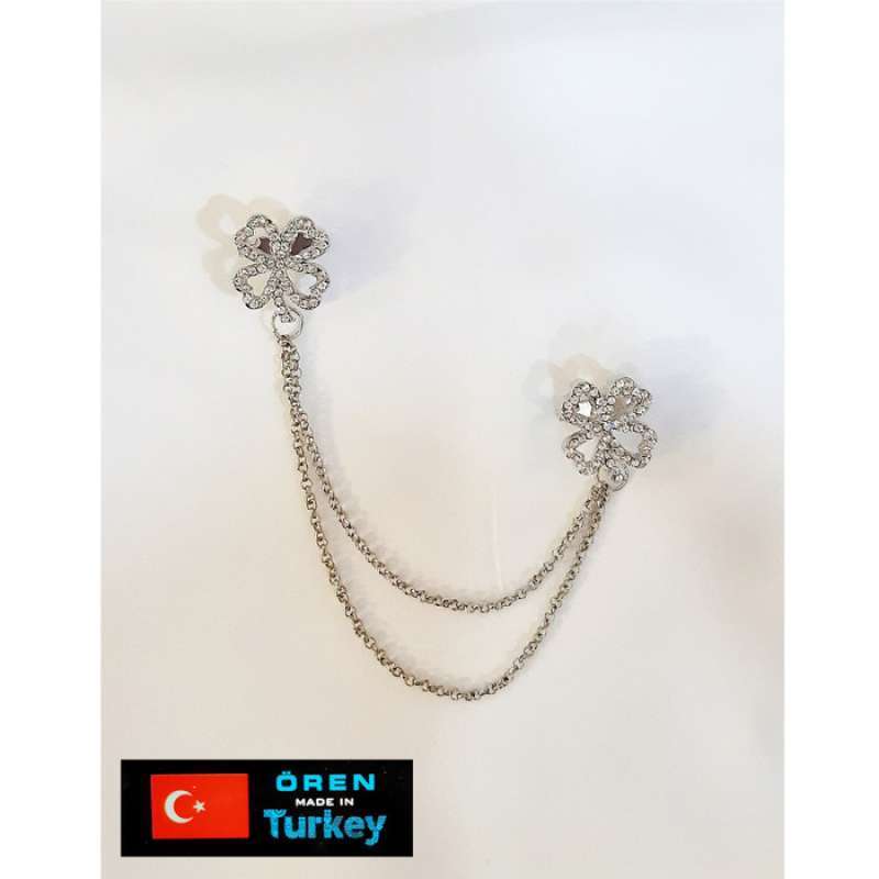 Jual Bros Rantai Hijab - Ribbon 12mm Oren Turkey Di Seller Zati Shop ...