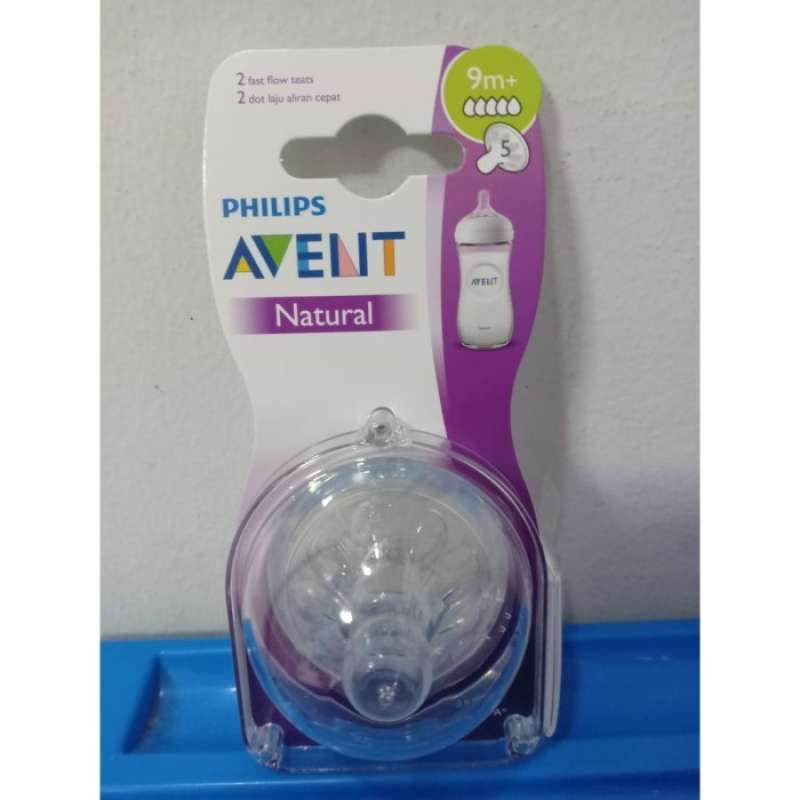 Jual Dot / Nipple / Teat Philips Avent Natural Level 5 / 9+ Di Seller ...