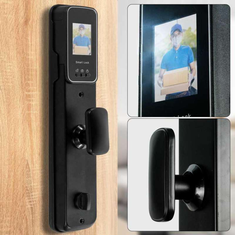Jual Aloy-x Smart Door Lock Face Recognition Fingerprint Password Key ...