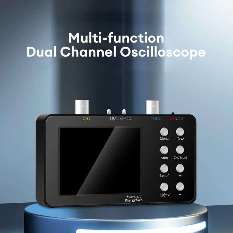 Jual Engineer Oscilloscope Digital Dual Channel Lissajous Mode 3.2 Inch ...