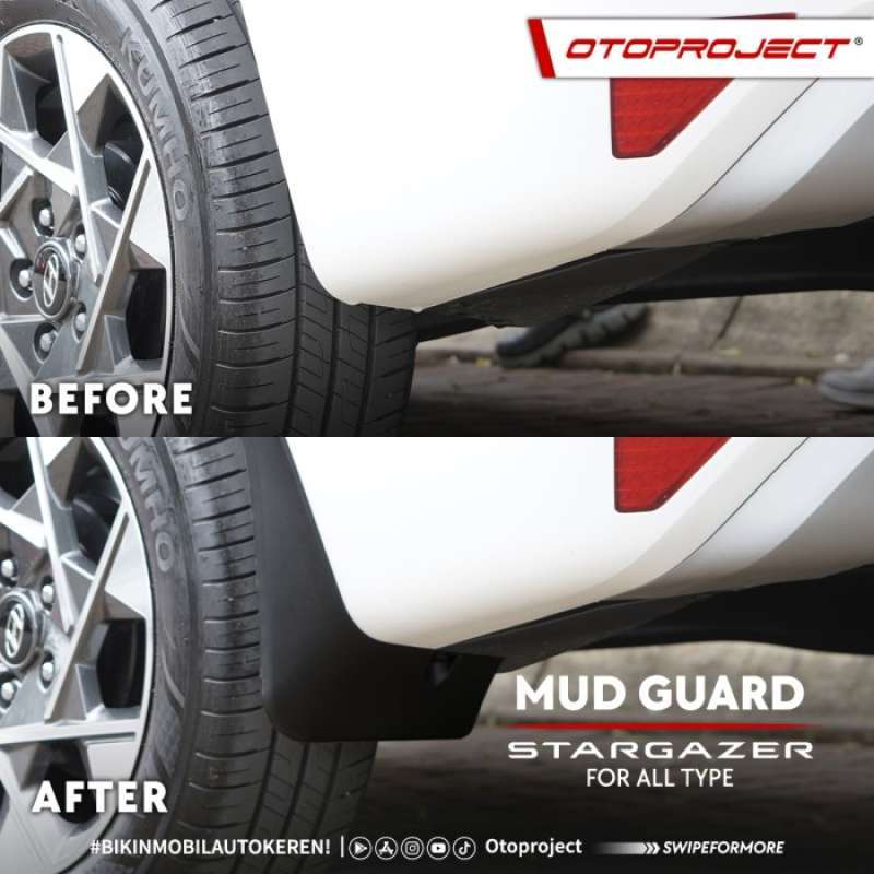 Promo Otoproject- Mud Guard Stargazer 2022 - Mud Guard Diskon 29% Di ...