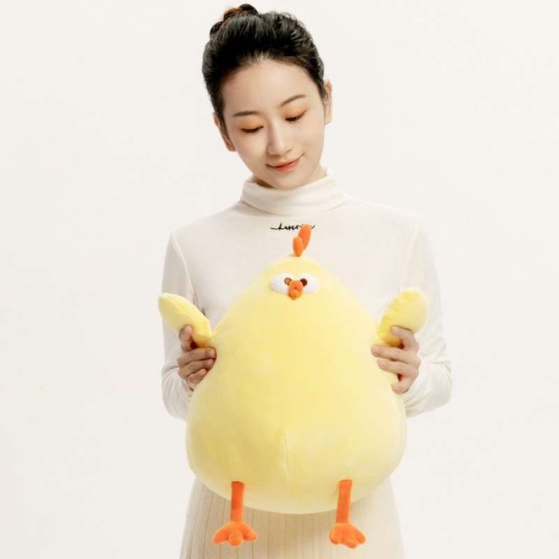 Promo Miniso Dundun Chubby Chicken Plush Toy - Boneka Ayam Soft Diskon ...