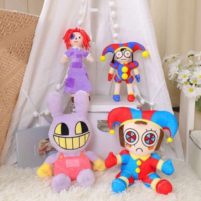 Promo Boneka Plushie Pomni Jax Ragatha Plush 35 Cm The Amazing Digital ...