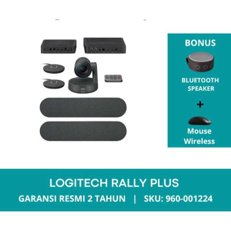Promo Logitech Rally Plus Video Conference System Original & Garansi ...