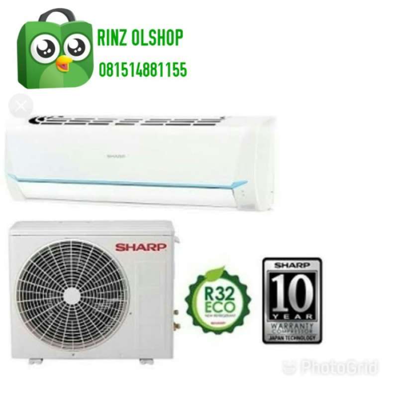 Promo Ac Sharp 1 Pk Standard Ah-09say Thailand Freon R32 Sharp 09 Say ...