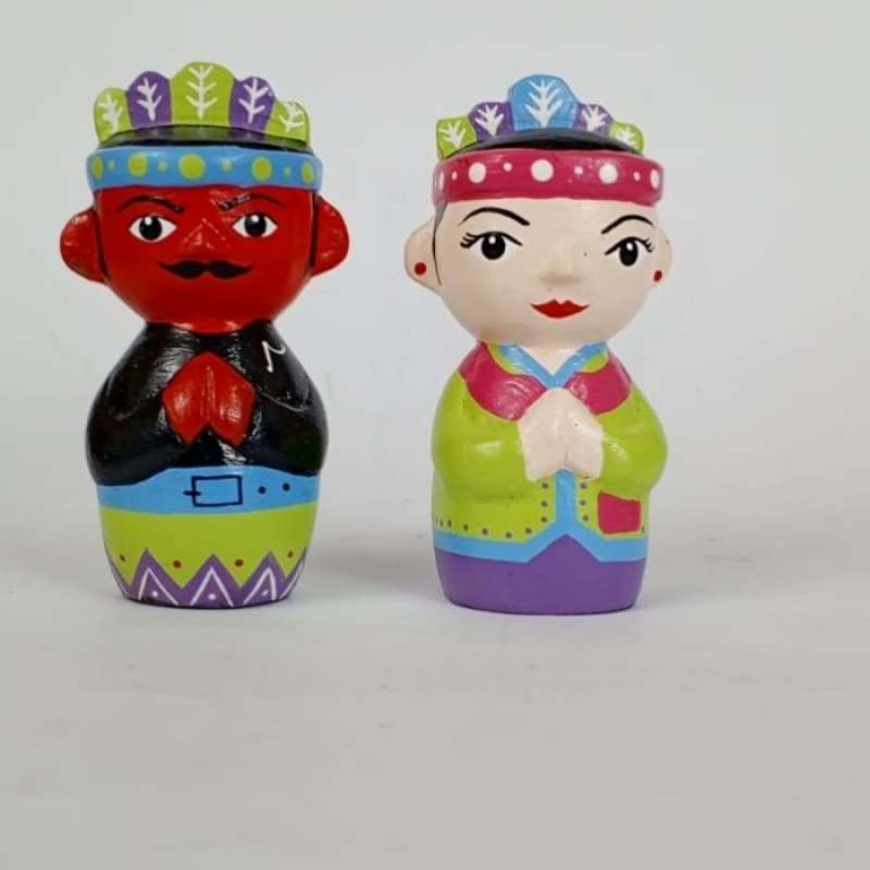 Promo Souvenir Boneka Kayu Mainan Anak Ondel Ondel Bang Juki Diskon 23% ...