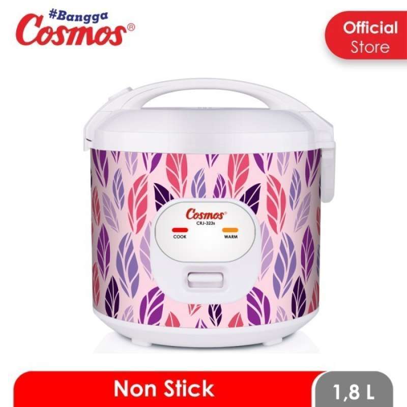 Promo Rice Cooker Cosmos/magic Com Cosmos Crj 323 Ssv Kapasitas 1,8 ...